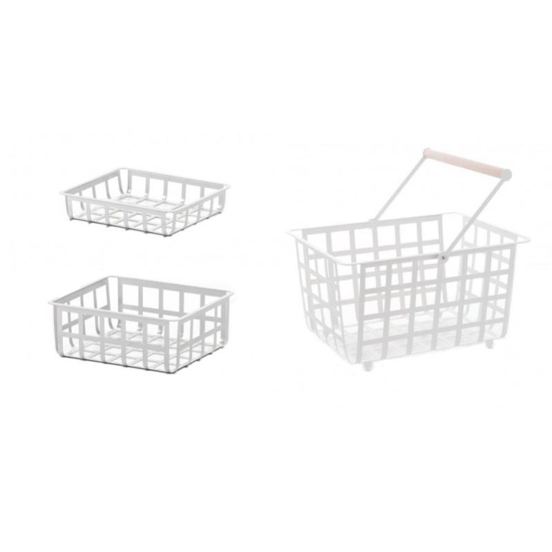 ZESTAS, set di 3 cesti: piccole, medie e semi grandi dimensioni | Leroy ...