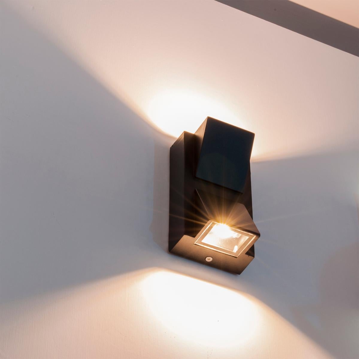 AGUDO Applique lampada LED parete muro IP54 doppia emissione luci ...