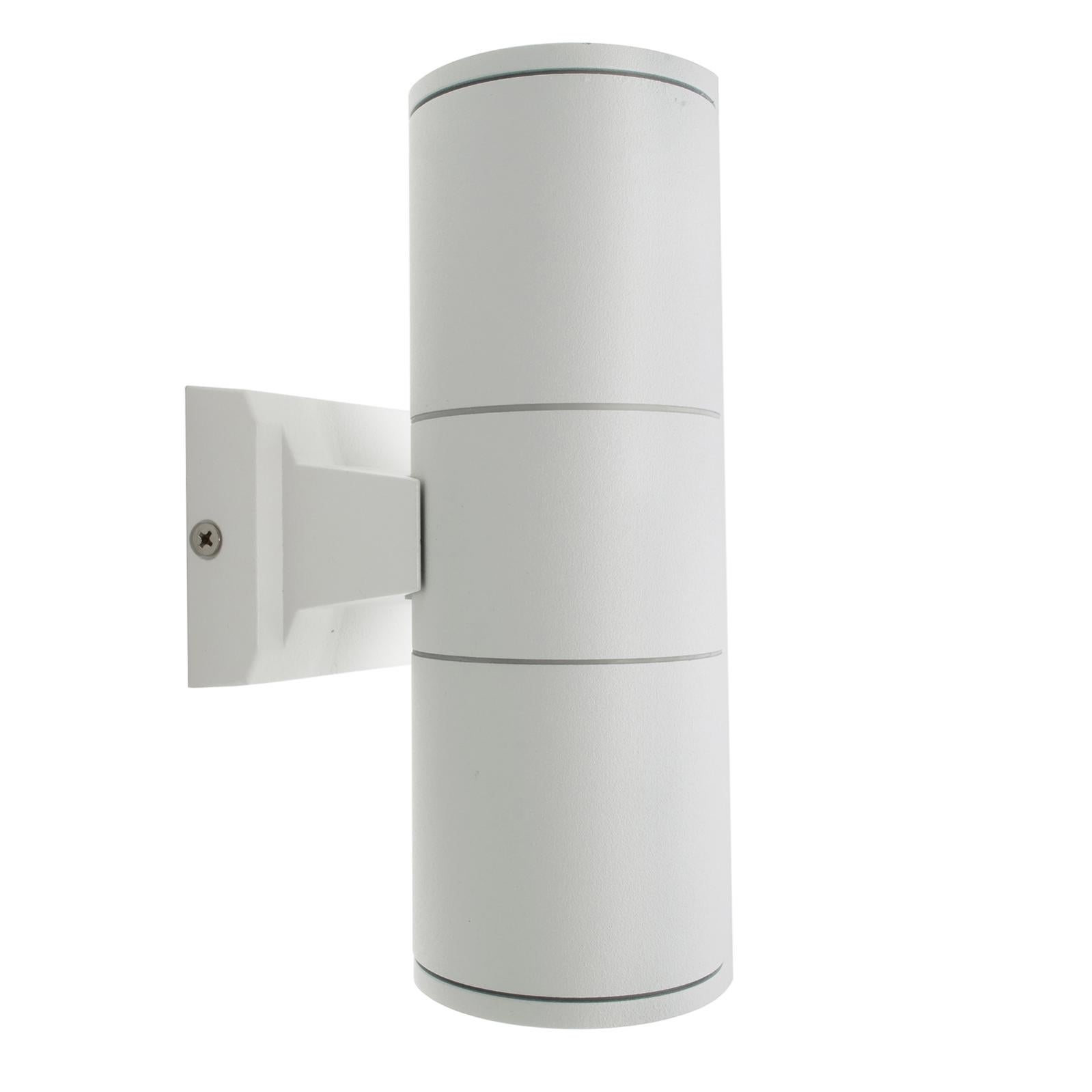 Applique cilindro esterni parete facciata doppio fascio luce GU10 ...