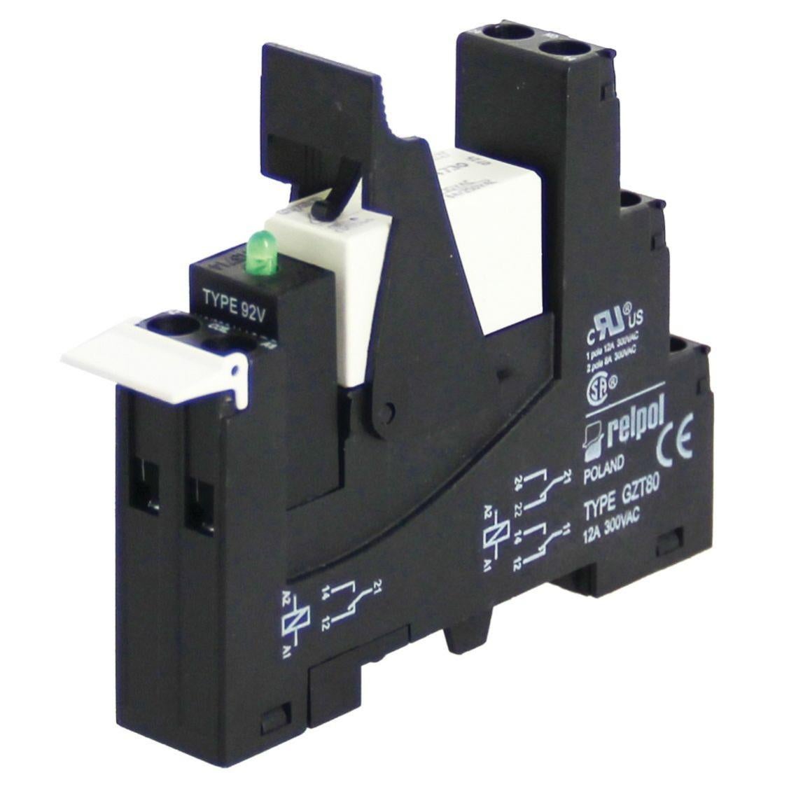 Module relais 230V AC 2RT 5A - CABUR - XCM2A230 | Leroy Merlin