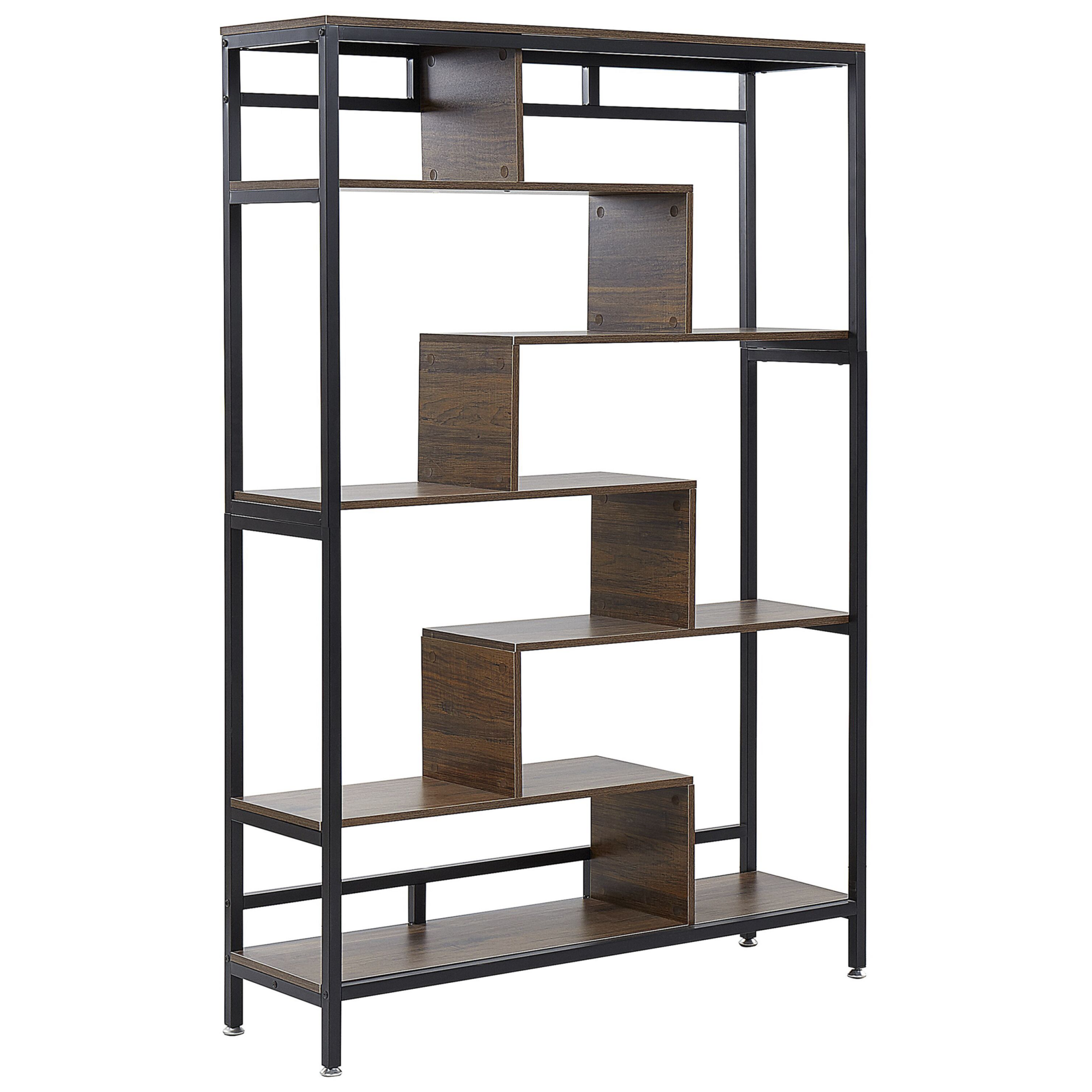 Libreria legno scuro 6 ripiani DAVEN | Leroy Merlin