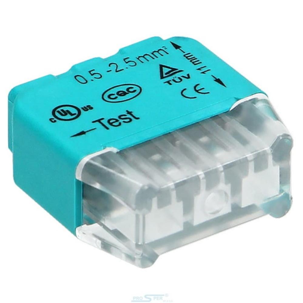 Bornier de connexion rapide 3 bornes - Orno | Leroy Merlin