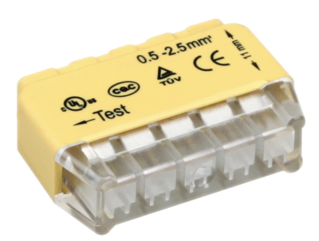 Bornier de connexion rapide 5 bornes - Orno | Leroy Merlin