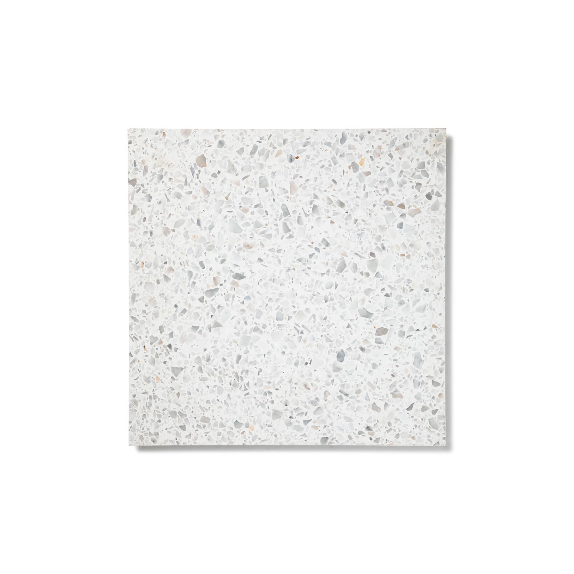 Carrelage sol véritable Terrazzo Premium Vignole l.40 x L.40 cm Ep. 2 ...