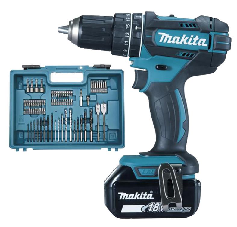 Makita superkit 18vp-3ah c/2batt. dhp482rfx1 | Leroy Merlin
