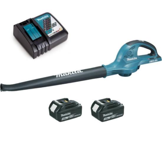 Souffleur sans fil MAKITA 36V - 2X18V Li-Ion - 2 batteries + 1 chargeur ...
