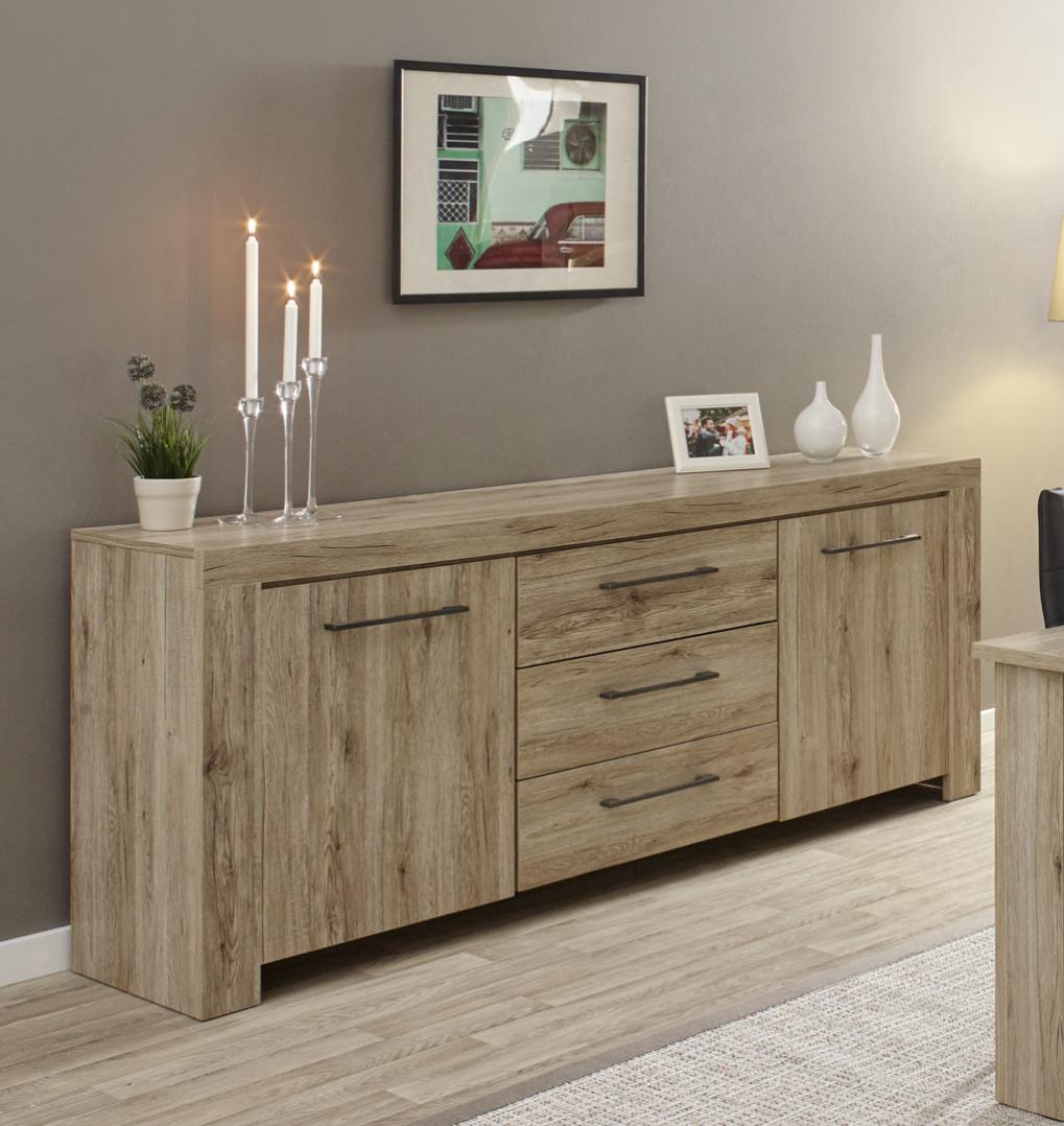 Buffet/bahut contemporain chêne sanremo Arielle | Leroy Merlin