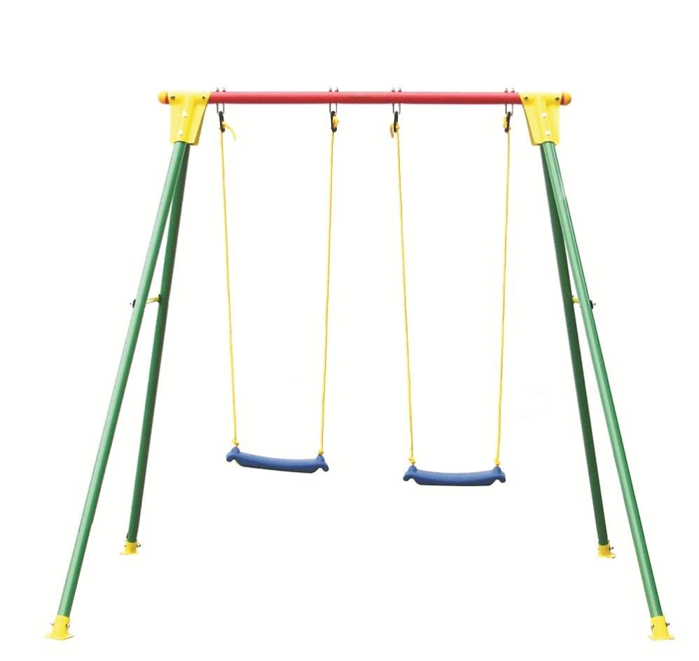 Altalena Kiko 2 In Metallo Gioco Per Bambini Da 3 A 10 Anni Gioco ...