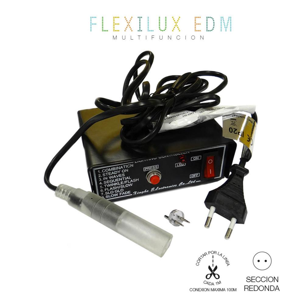 Programador tubo flexilux 100m 2 vias (ip44 interior-exterior) edm ...