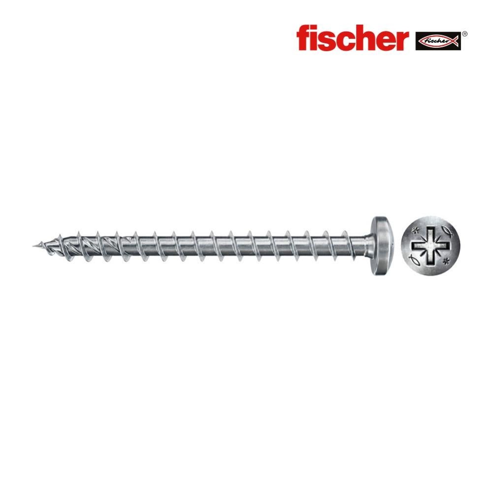 BLISTER 8 VIS AGGLOMÉR.FPF II PZF 5,0X50 560675 FISCHER | Leroy Merlin