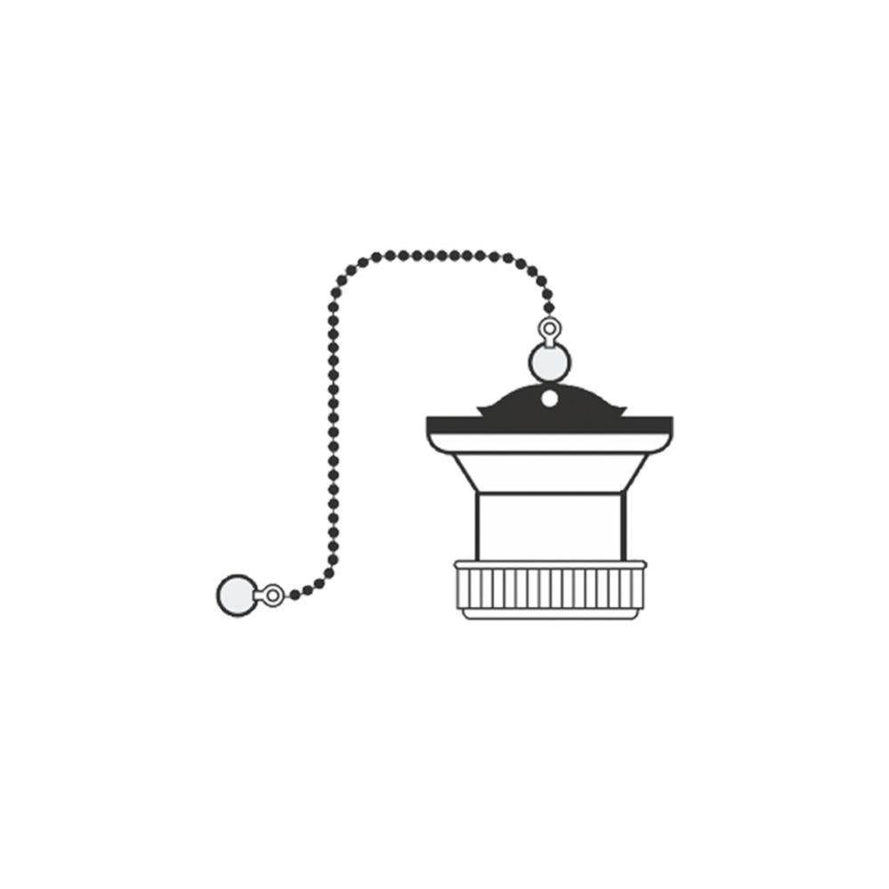 Valve lavabo ø 70mm avec chaînette 1" 1/2" | Leroy Merlin