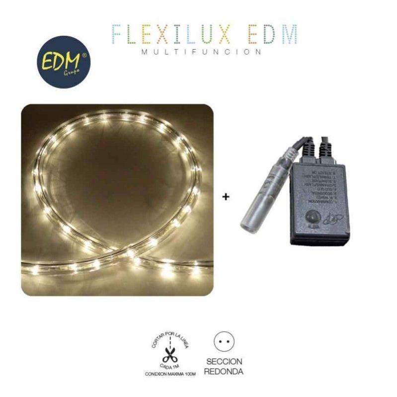 Kit tubo flexilux multifunzionale bianco ce10 mt. (Interno-esterno ...