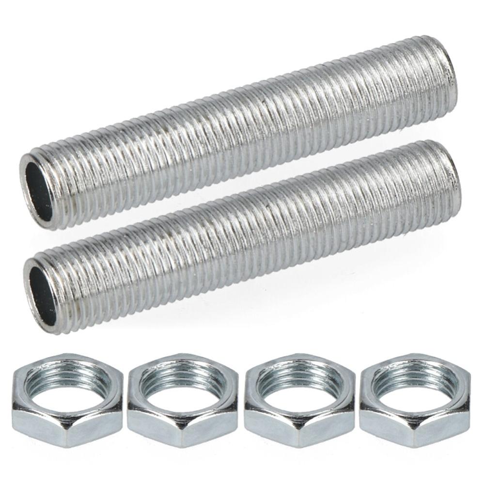 Pack 2 varillas roscadas + 4 tuercas 50mm de métrica 10 | Leroy Merlin