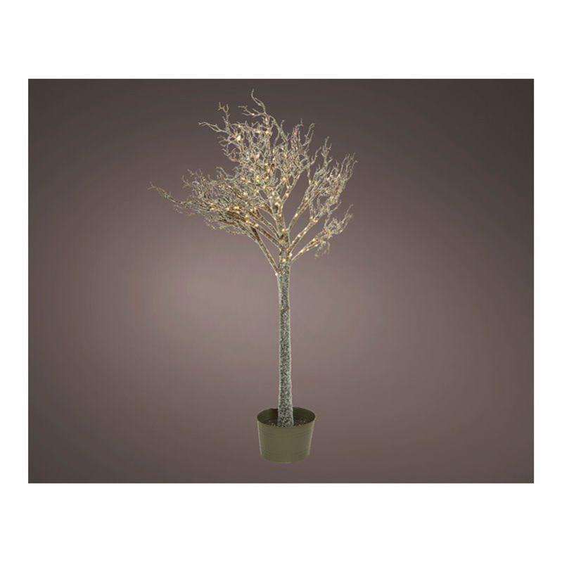 Albero led rustico con vaso ip44 150cm 235 led | Leroy Merlin