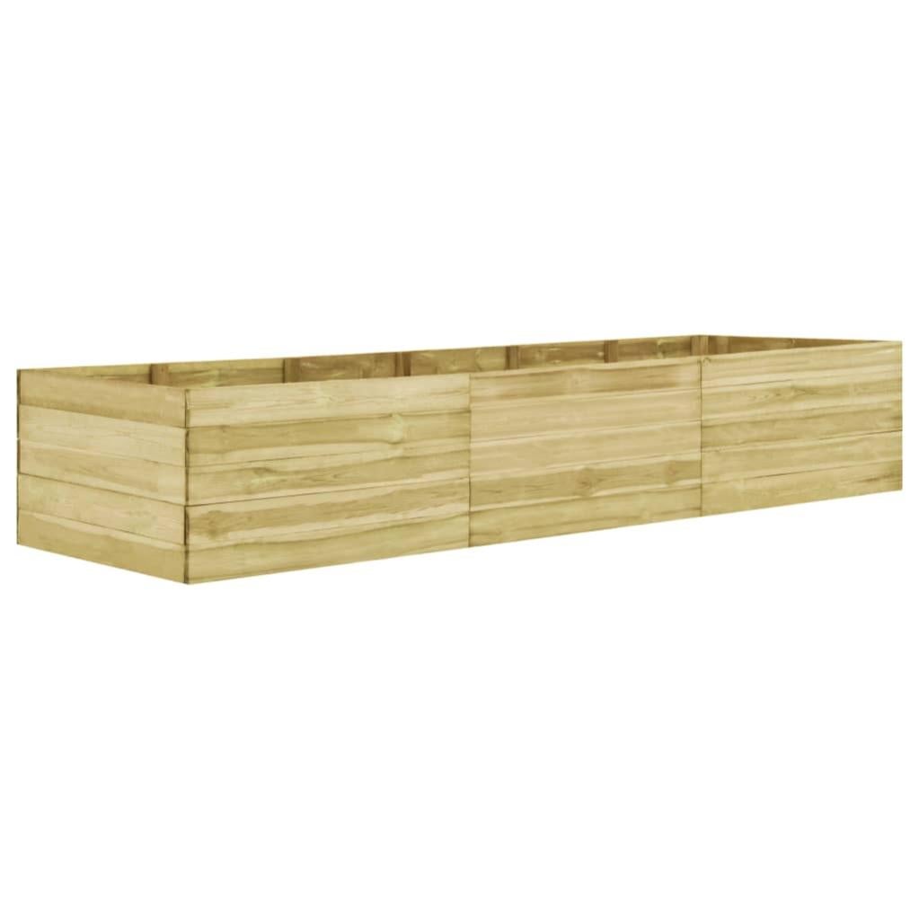VidaXL Letto Rialzato 450x150x54 cm in Legno di Pino Impregnato | Leroy ...
