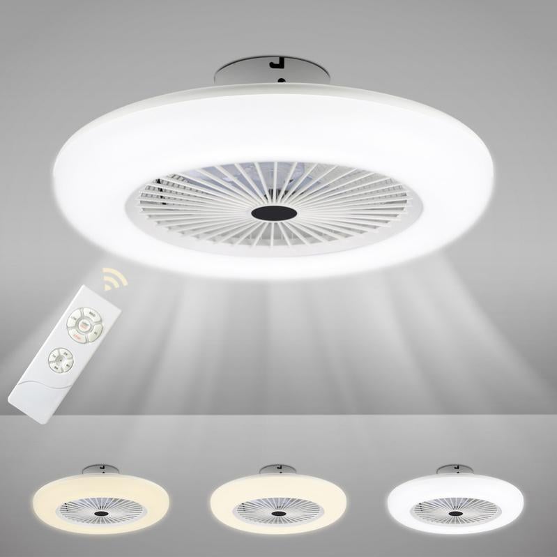 Lampada a ventola LED da ventilatore a soffitto da 80 W con telecomando ...