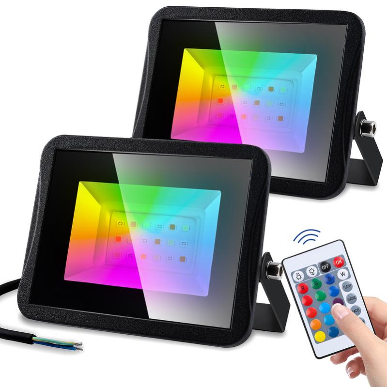 RGB LED Flutter Garden IP67 Feedlights Spotlights Lighting Interior ...