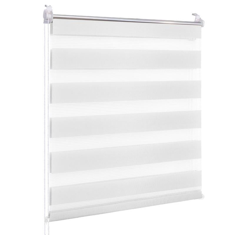 70x120cm duo store enrouleur double fenêtre store enrouleur blanc store ...