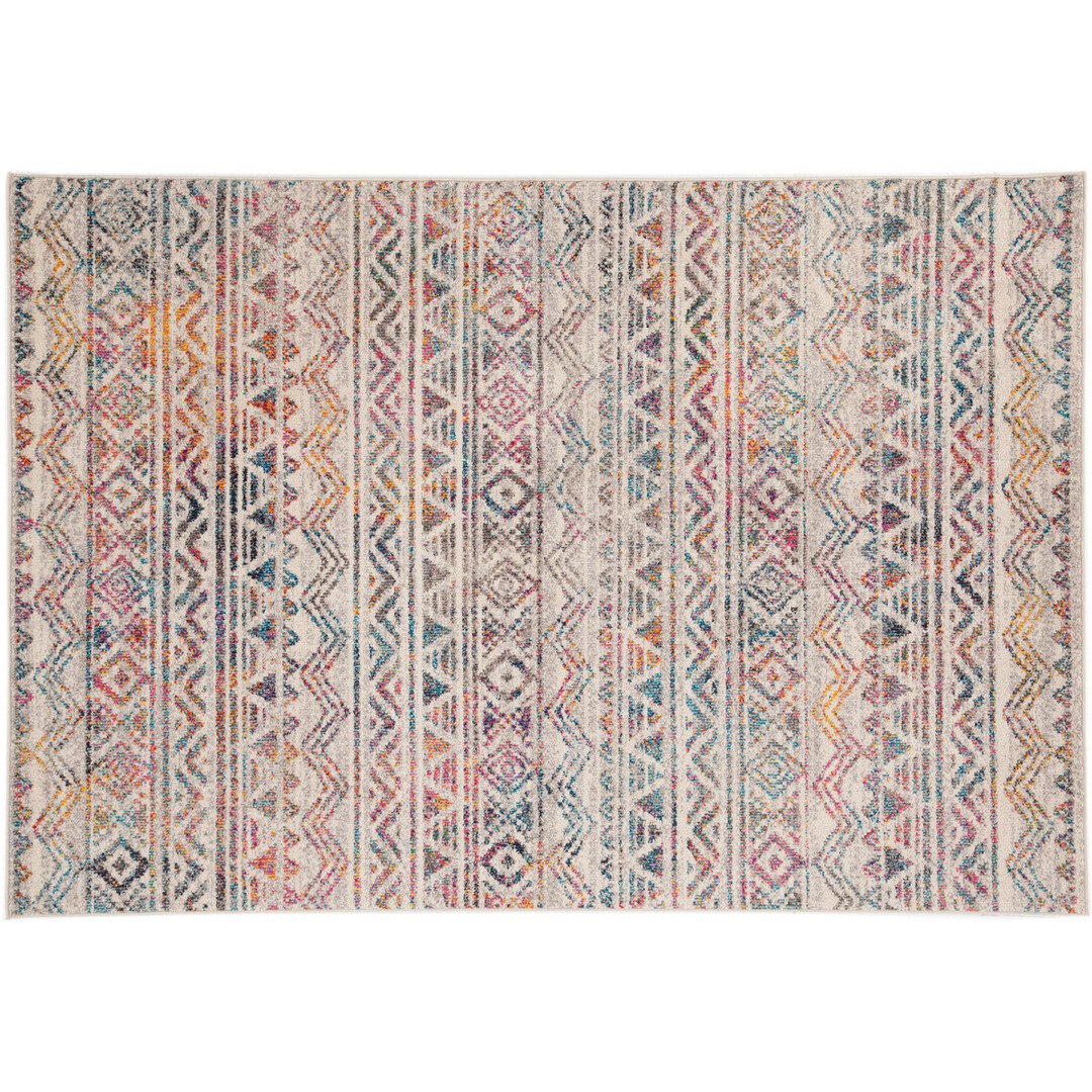 Tapis ethnique berbère en polypropylène Multicolore 160x230 LOUTH | Leroy Merlin