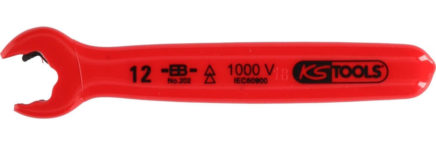KS TOOLS Clé plate à cliquet avec revêtement isolant, 19 mm | Leroy Merlin