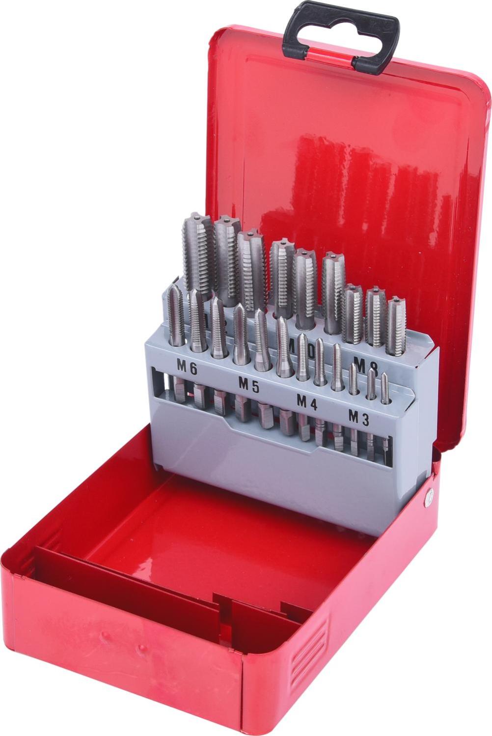 KS TOOLS Coffret de tarauds HSS CO, 21 pcs en box métal, M3-M12 | Leroy ...