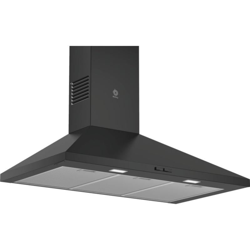 Cappa Classica Balay 3BC696MN 90 cm 600 m3/h 69 dB 220 W Nero | Leroy ...