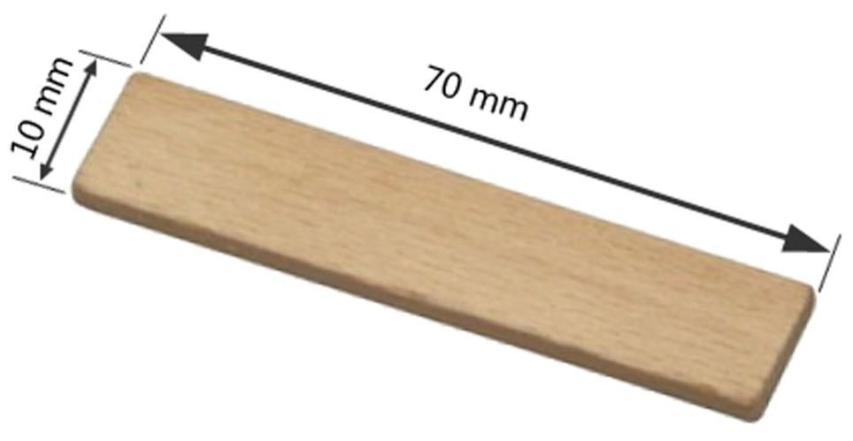 Assortiment De 100 Cales En Bois Pour Menuiserie Ou Pose De Vitrage ...