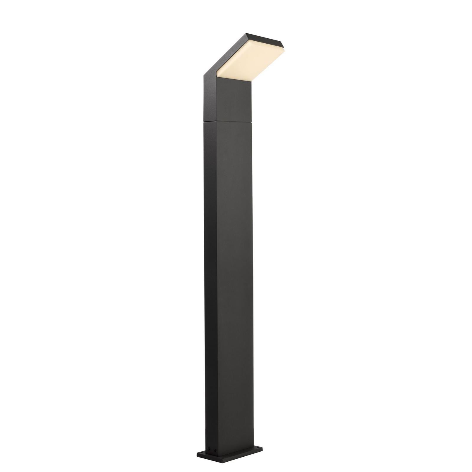 TUCANAE Lampione moderno LED 16W palo luce giardino viale cortile ...
