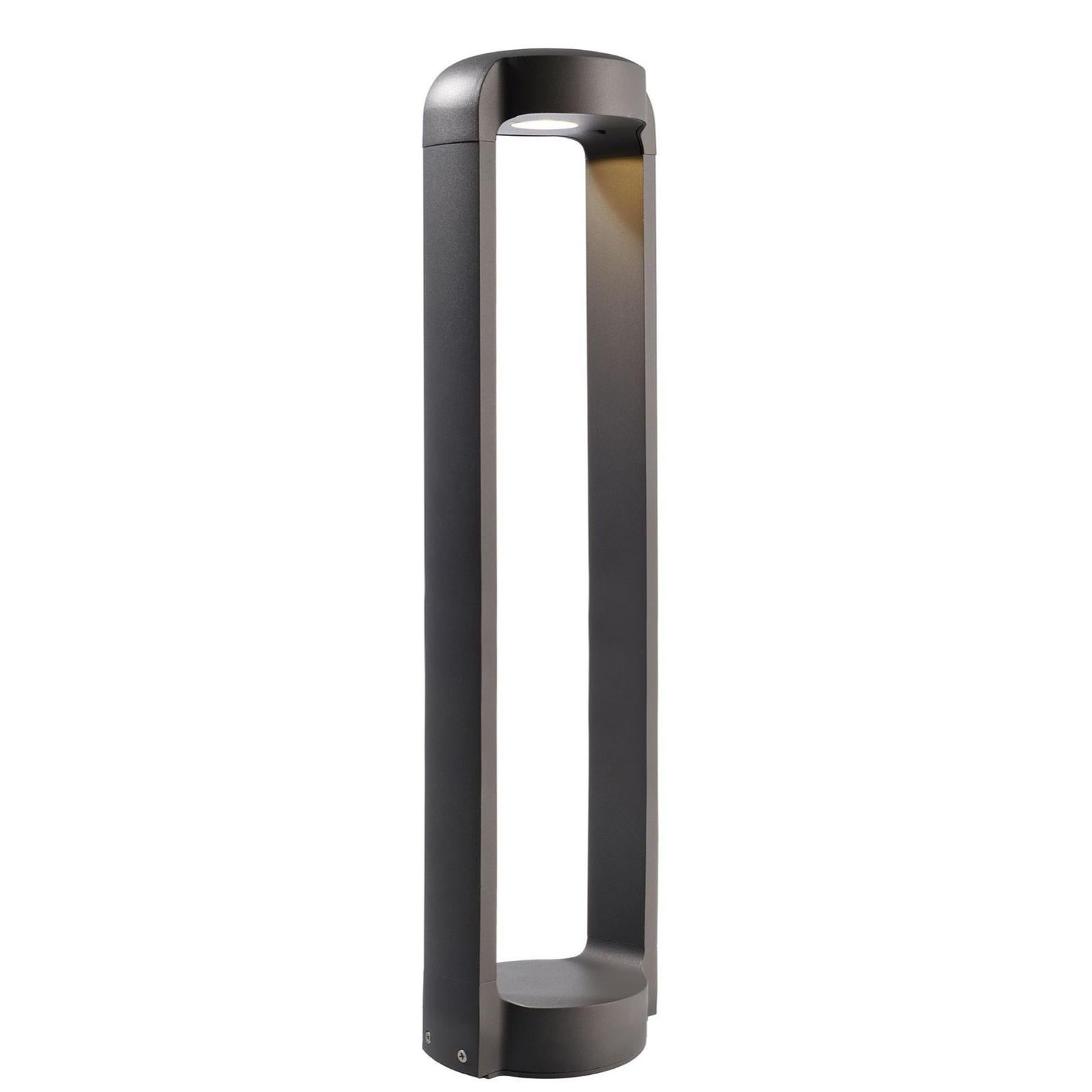 ANTLIAE Lampadaire LED moderne 80CM 12W IP65 Aluminium Lumière Jardin ...