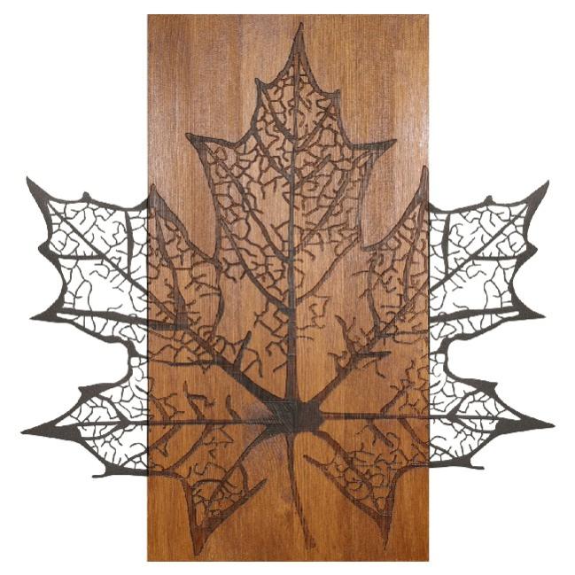 Décoration en métal et en bois Avion - 58 x 3 x 57,5 cm - Homemania ...