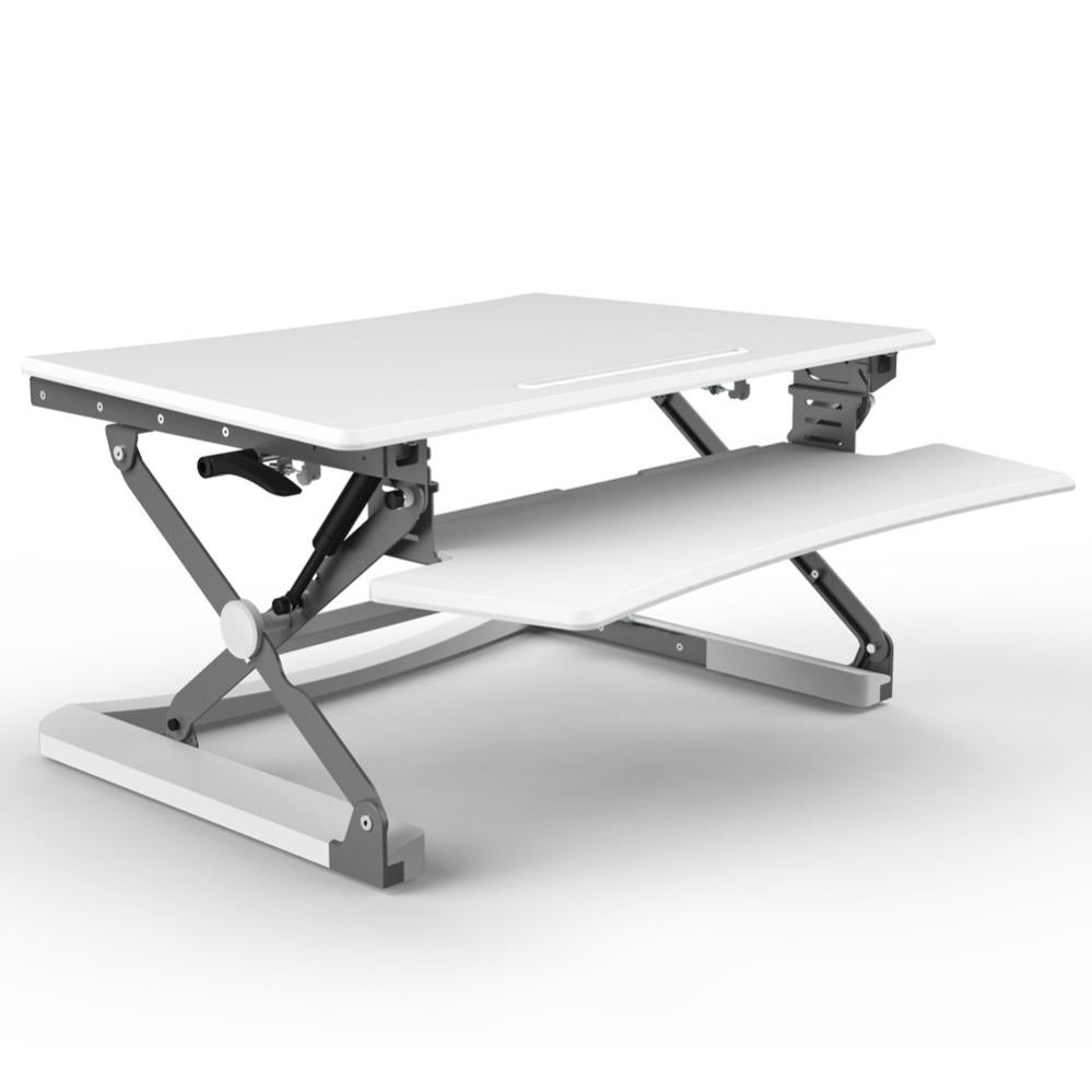 Module de bureau assis-debout Extra large - Table d'ordinateur réglable ...