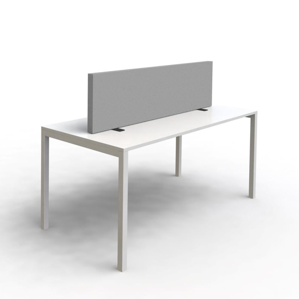 SPACIO pannello divisorio per scrivania 160x40 cm - Piede fisso ...