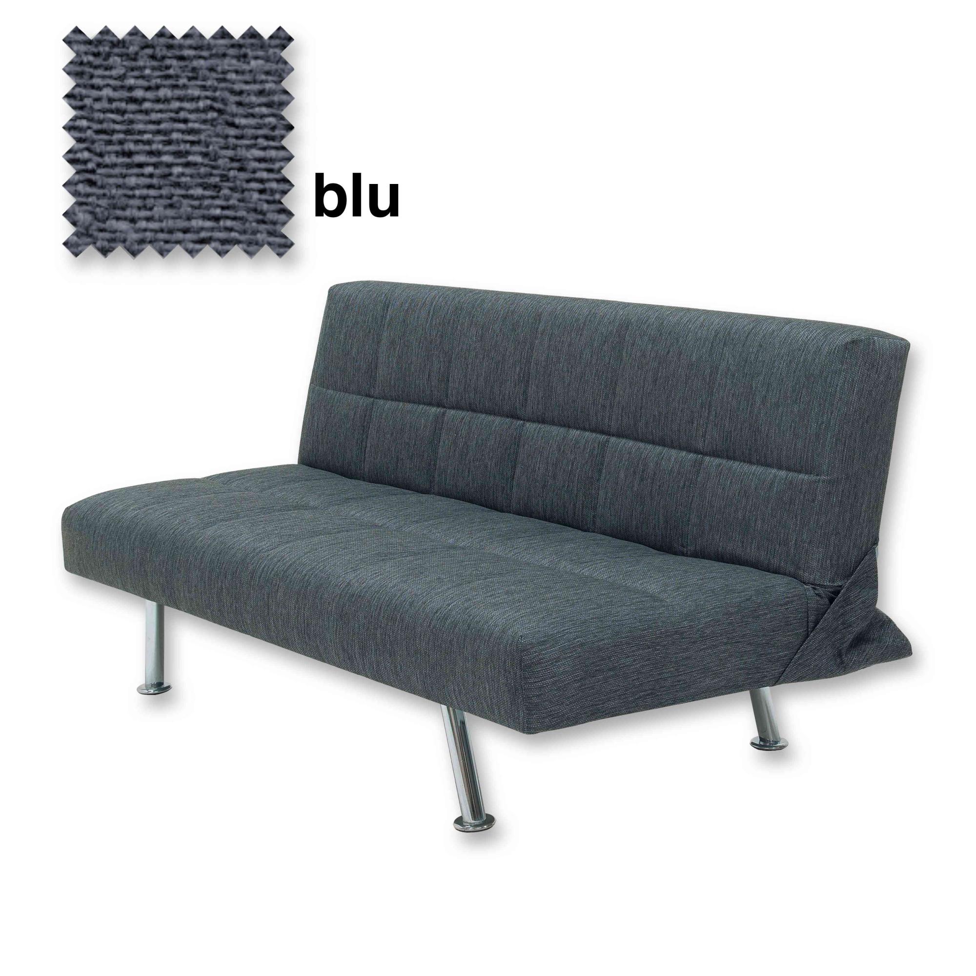 1 pz di divano prontoletto mod.monroe 3p blu/83001 | Leroy Merlin