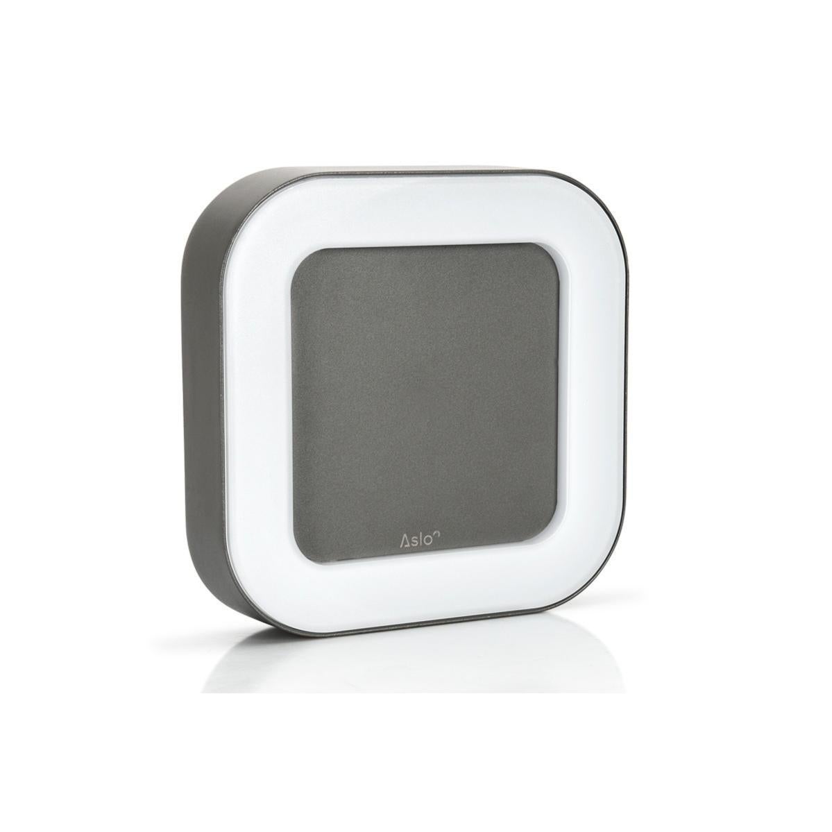 Plafonnier carré LED Luminor 20W 3000K blanc chaud 200 x 200 x 45 mm ...