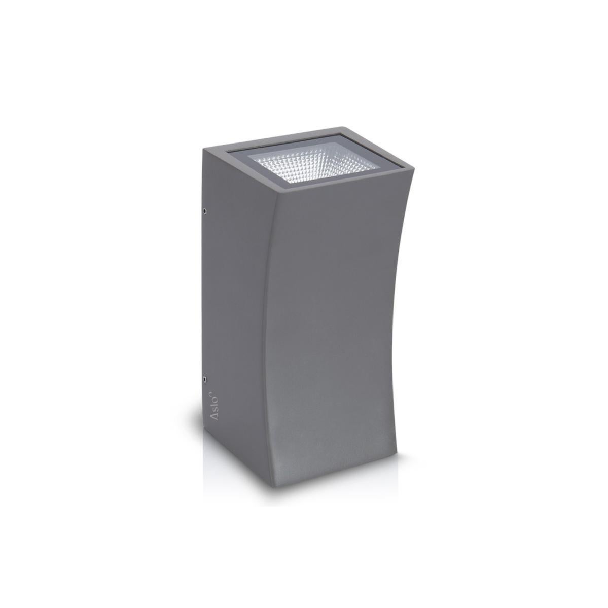 ASLO Luminor 2x7W 6000K bianco freddo IP65 Applique LED per esterni ...