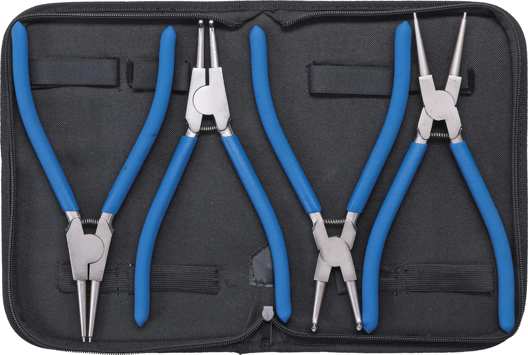 BGS technic Serie di pinze per anelli seeger | 250 mm | 4 pz. | Leroy ...