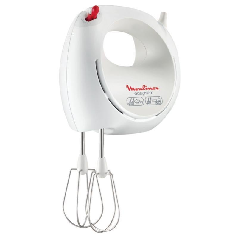 SEB Batteur Compact 200W Blanc 5 vitesses 2 Fouets inclus Blanc en ...