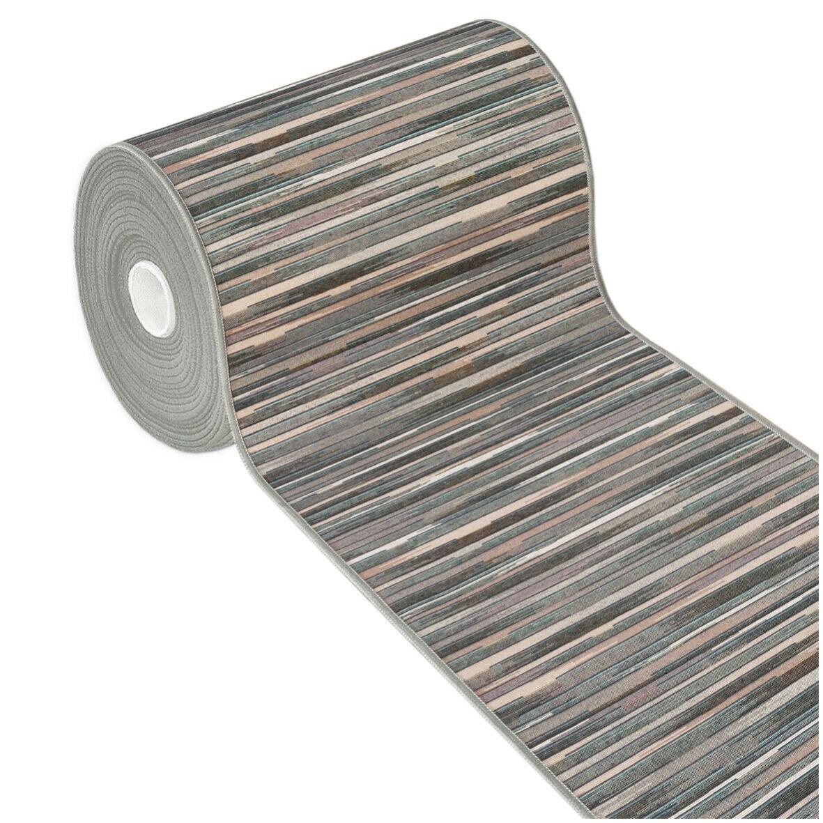 Tapis de Cuisine 52x110 cm Texture Plate Coureur Lavable Antidérapant ...