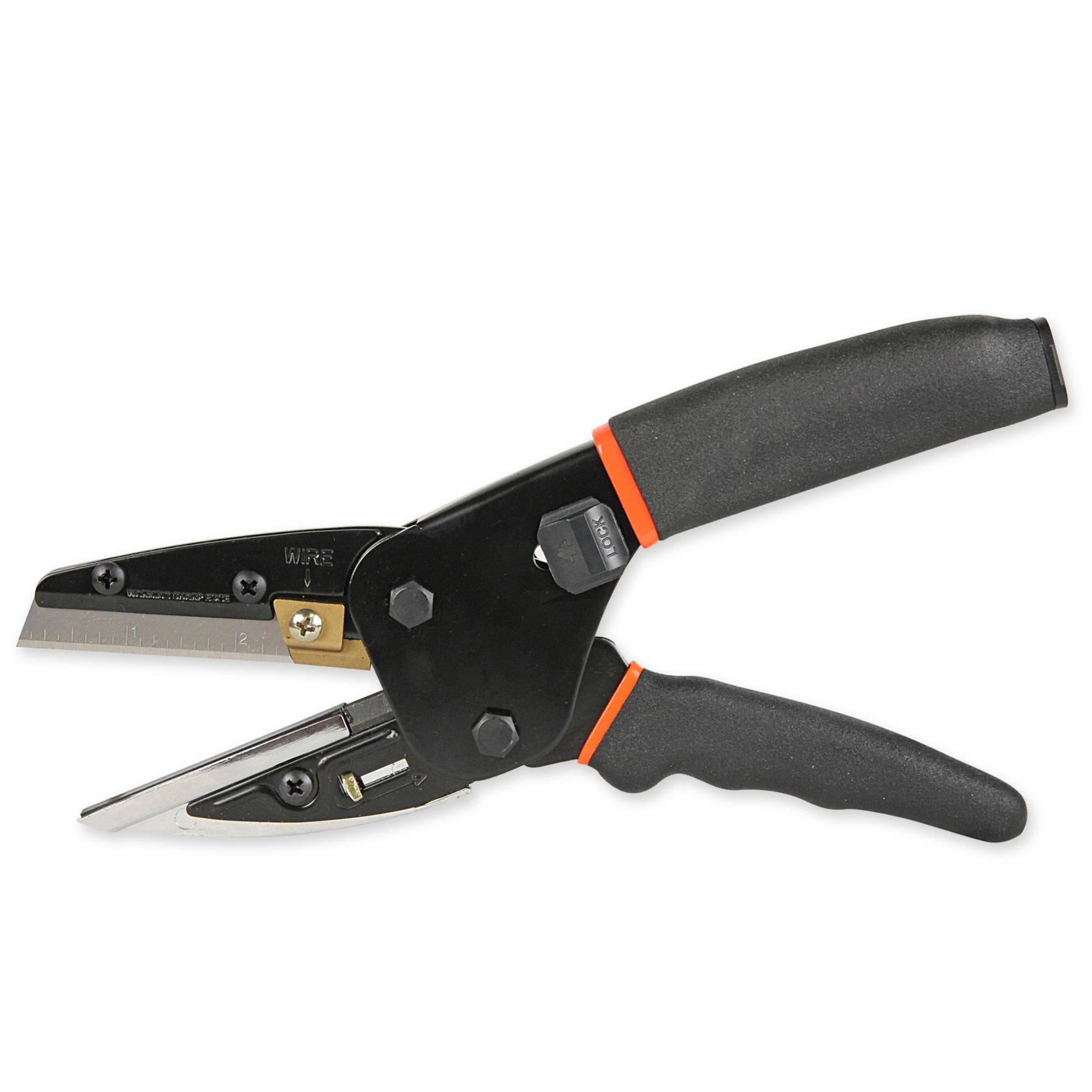 Pince Coupante Multifonctions : Câbles + Cutter + Materiaux - 4 Lames ...