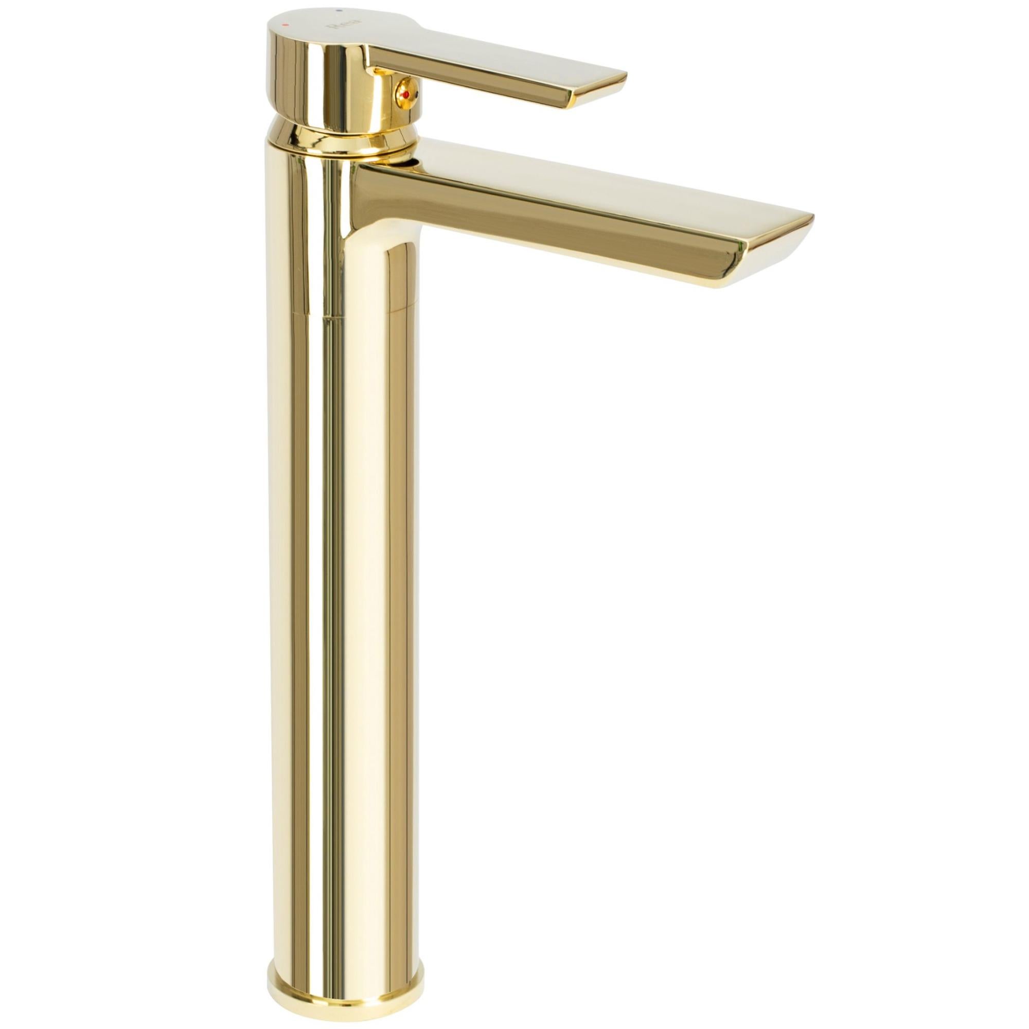 RUBINETTO DA LAVABO REA ARGUS GOLD HIGH | Leroy Merlin