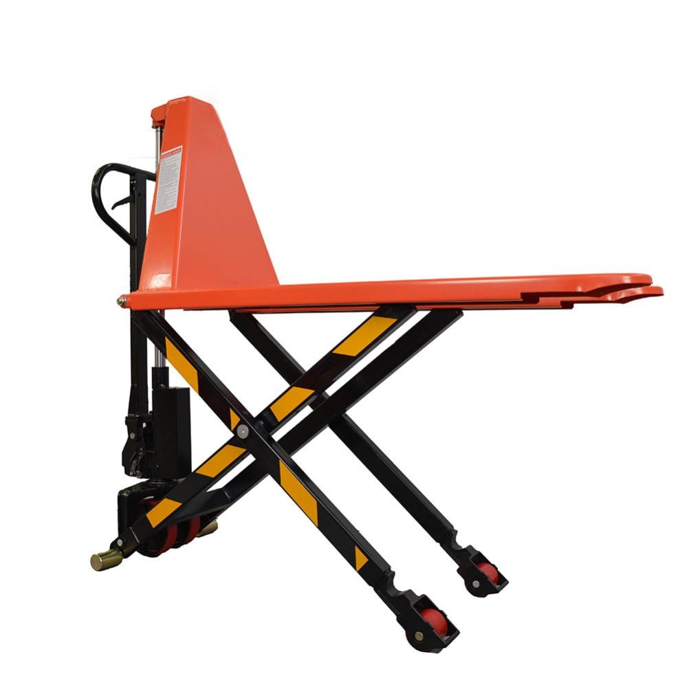 Transpallet idraulico a pantografo per pallet Sollevatore 1000 Kg H 850 ...