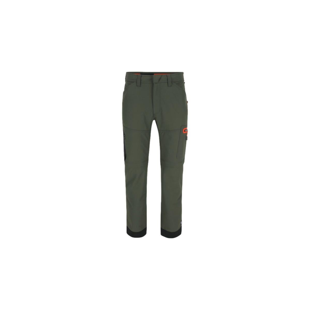 Pantalon de travail Tornado Zip off Kaki foncé - Herock - Taille 42 ...