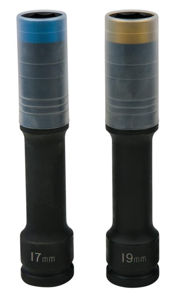 KS TOOLS Jeu de douilles à chocs SlimPOWER, extra longues, 2 pcs, | Leroy Merlin