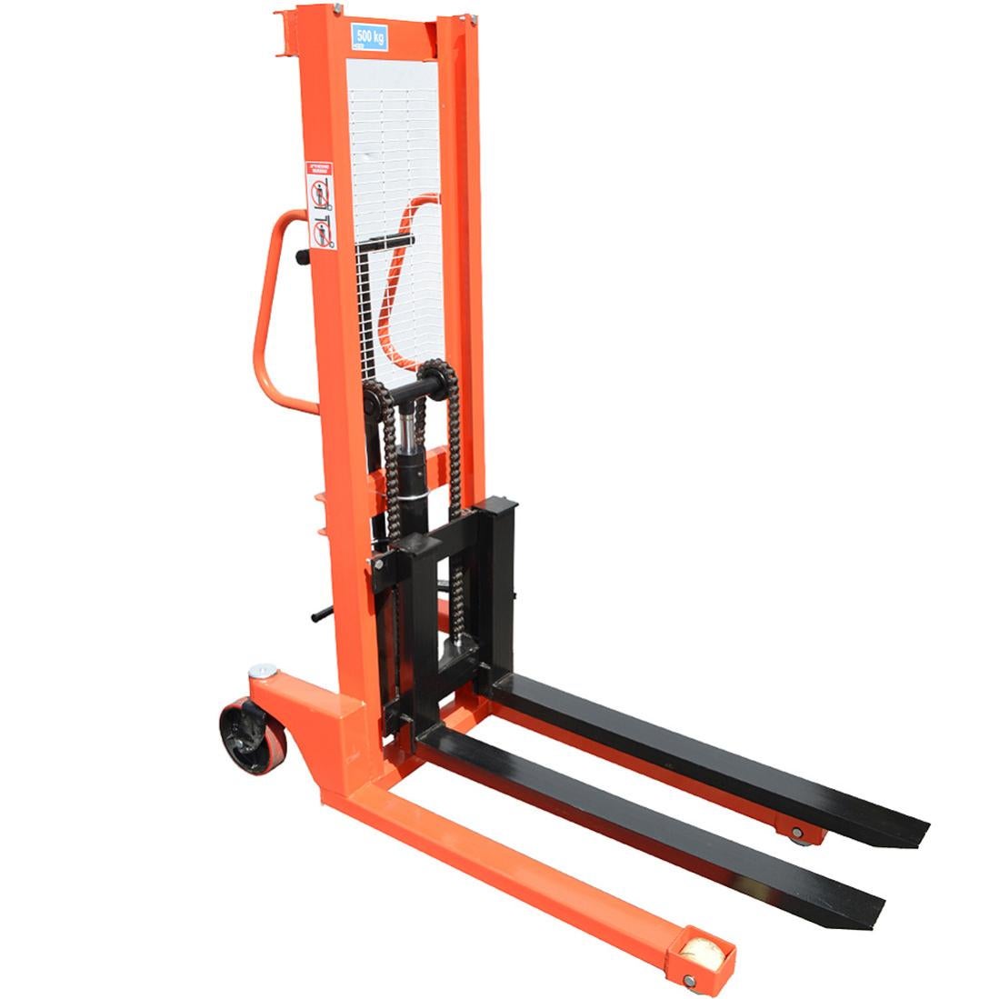 Transpallet sollevatore manuale per pallet 1200 mm 500 kg - MA SL PR05 ...