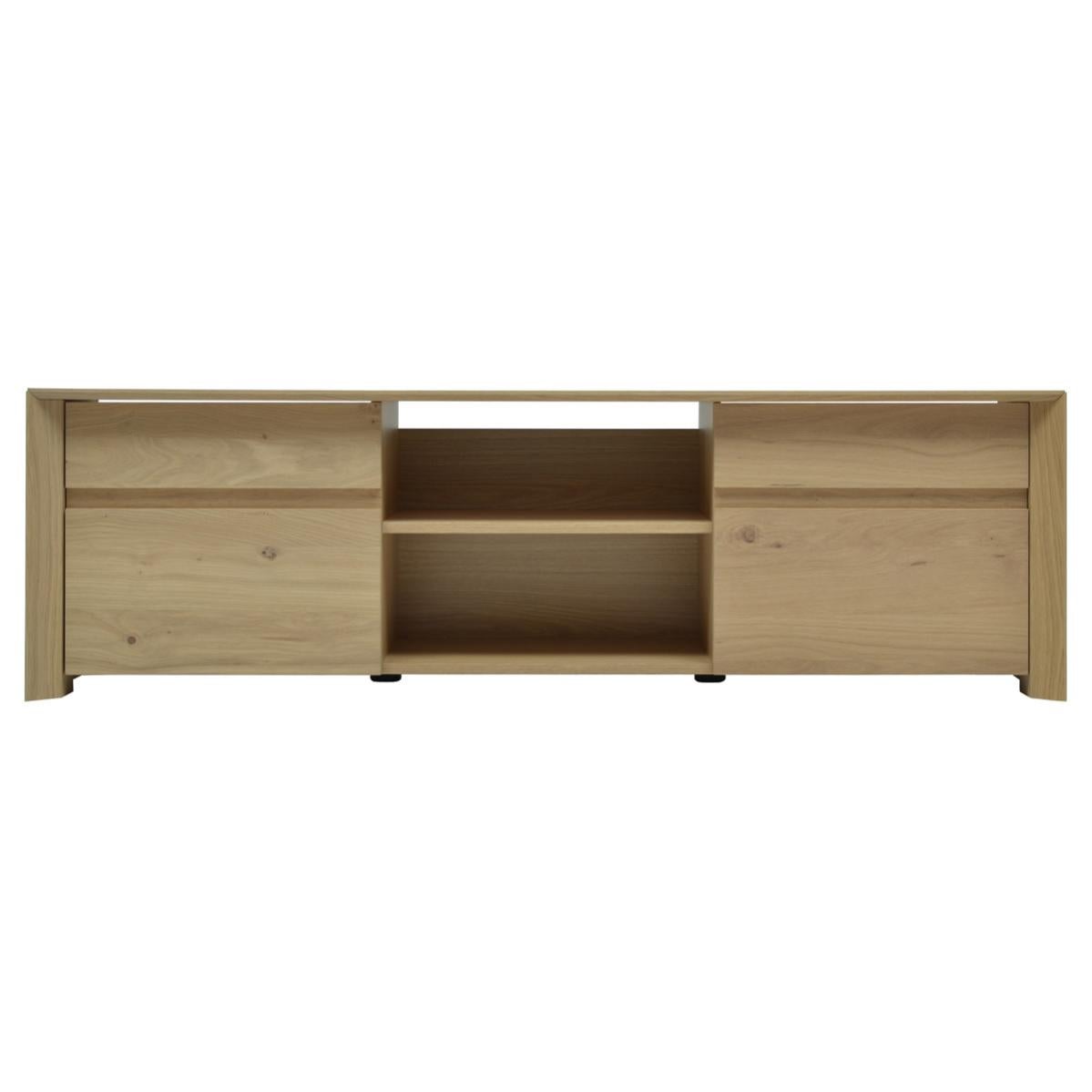 Meuble TV en bois Tromso Bois | Leroy Merlin