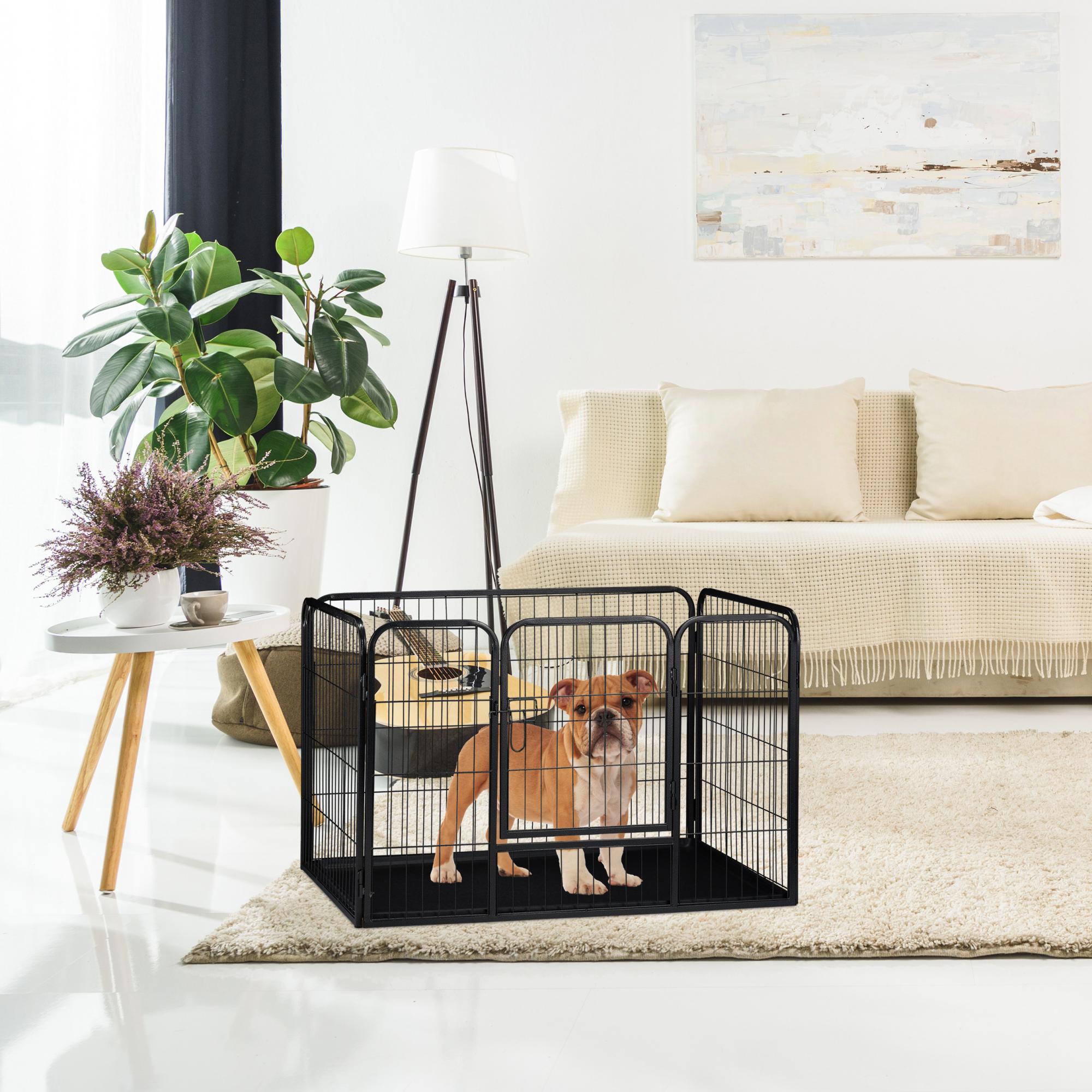 Relaxdays Recinto per Animali con Pavimento, Cani Piccoli, Conigli e ...