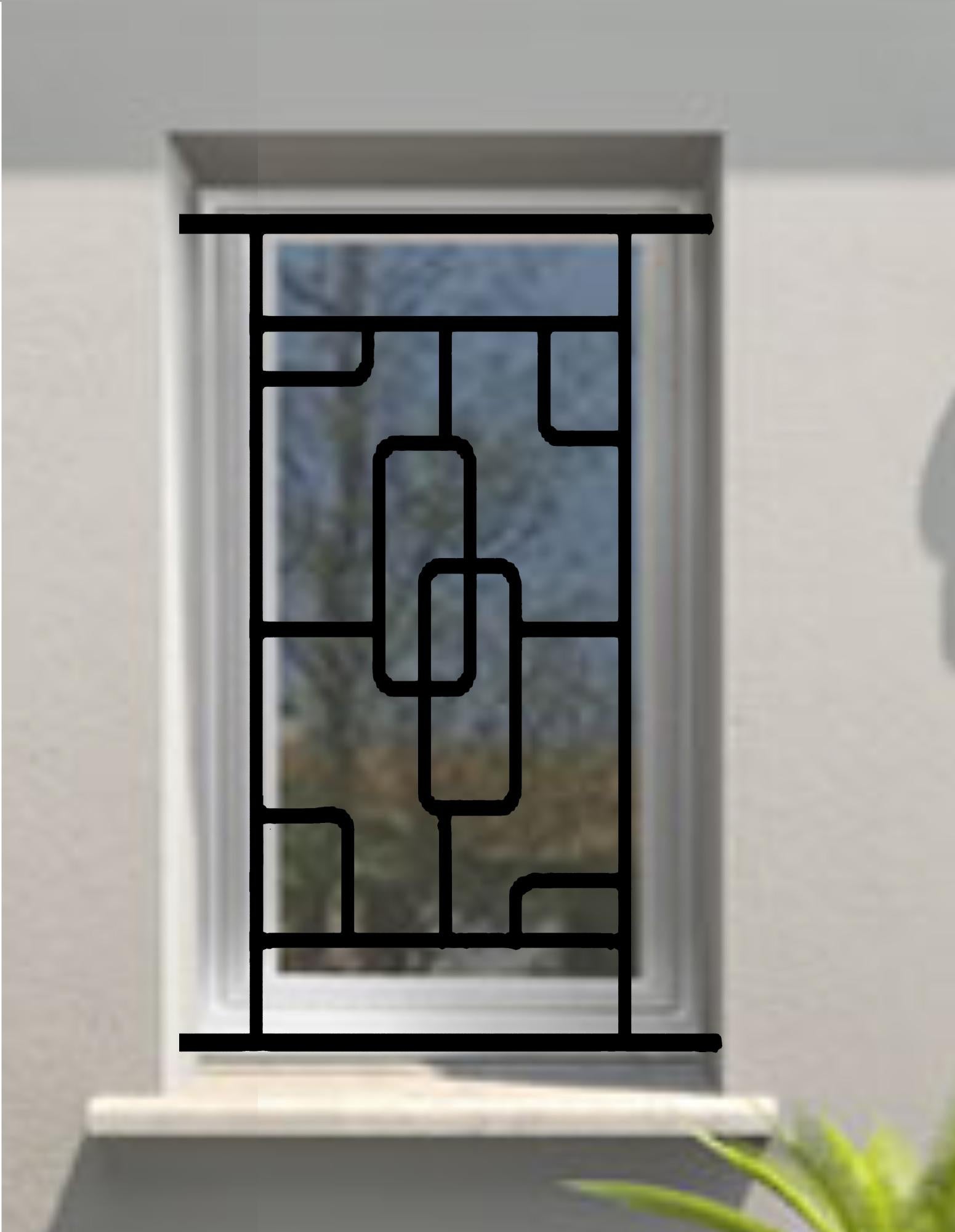 Grata di sicurezza Structural per finestra H = 105 cm x L = 60 cm ...