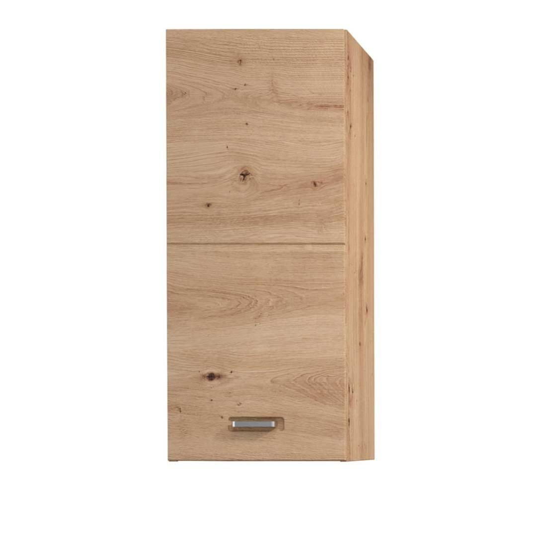 Meuble haut de salle de bain moderne chêne artisan Etienne | Leroy Merlin