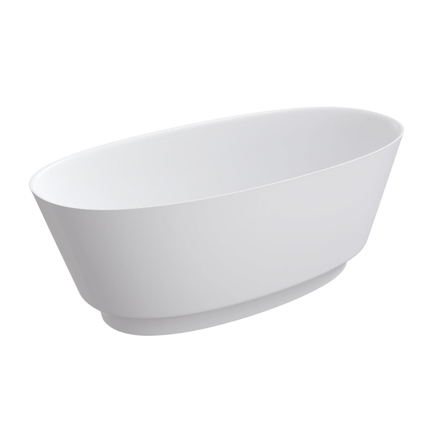 Baignoire îlot OMNIRES NEO M+ 158X72 CM , couleur : blanc finition ...