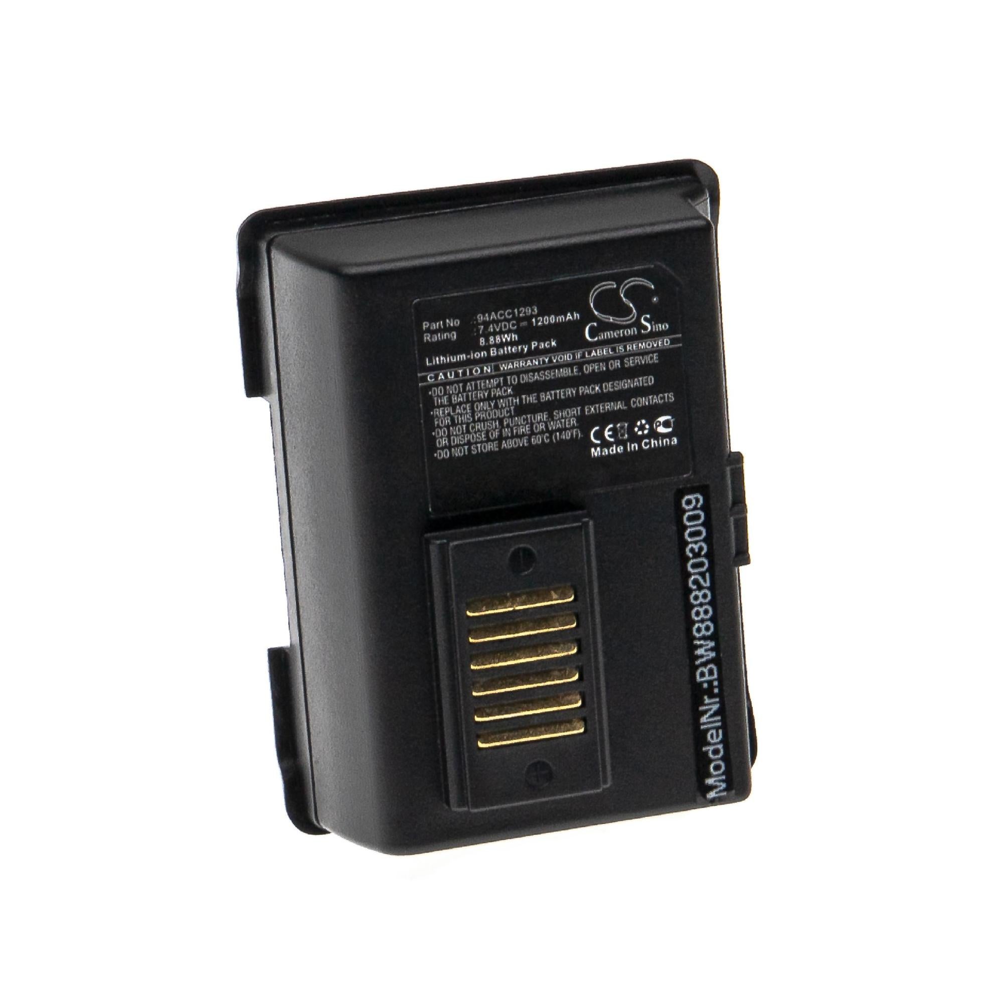 Vhbw Batterie compatible avec Datalogic 001-101, Jet scanner de code ...